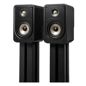 POLK AUDIO Signature Elite Es15 Compact Bookshelf Speakerspair - Black