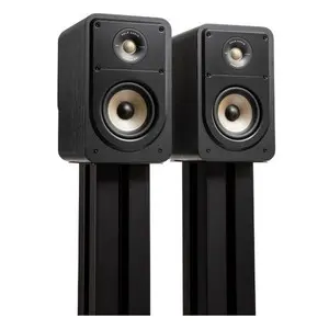 POLK AUDIO Signature Elite Es15 Compact Bookshelf Speakerspair - Black