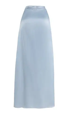 MEL USINE Silk Maxi Skirt