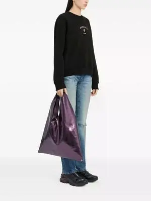 MAISON MARGIELA Logo Crew Neck Sweatshirt