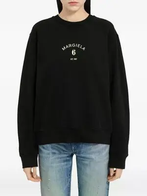 MAISON MARGIELA Logo Crew Neck Sweatshirt