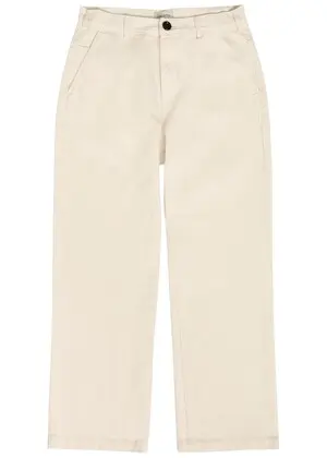 Oliver Peoples Utility Straight-leg Cotton Trousers