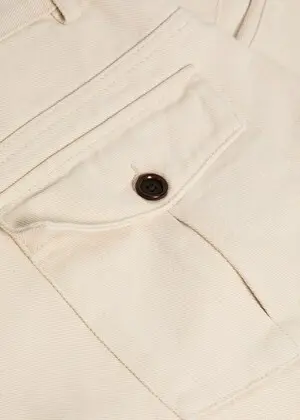 Oliver Peoples Utility Straight-leg Cotton Trousers