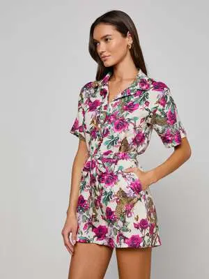 L'Agence Hestia Cover-up Romper
