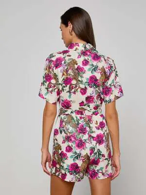 L'Agence Hestia Cover-up Romper
