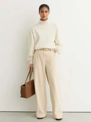 REISS Cotton Funnel-neck Sweatshirt