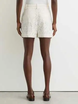 REISS Lori Lace Shorts With Rope Belt