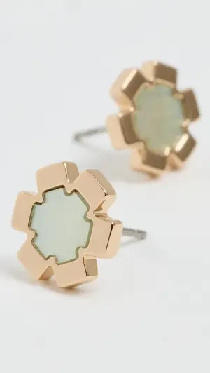 Tory Burch Flower Stud Earrings
