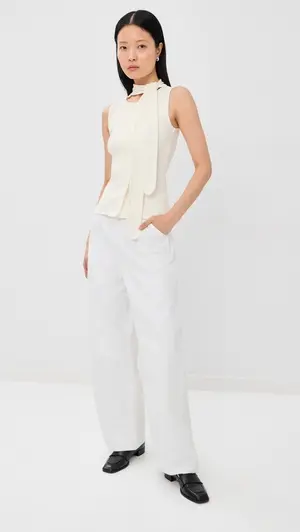 LEMAIRE Asymmetrical Fitted Top