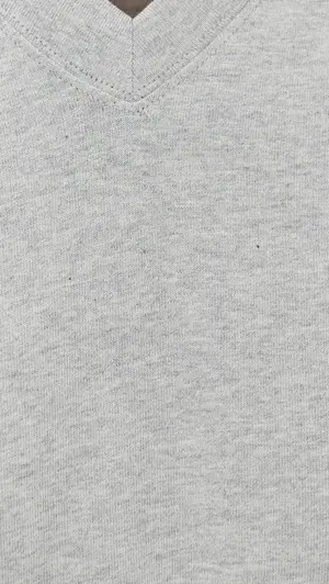 Tibi Perfect Vintage Sweatshirt - Heather Grey