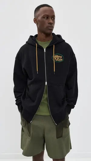 NICHOLAS DALEY Roots Zip Up Hoodie