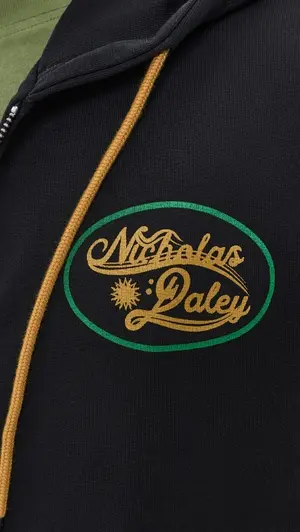 NICHOLAS DALEY Roots Zip Up Hoodie