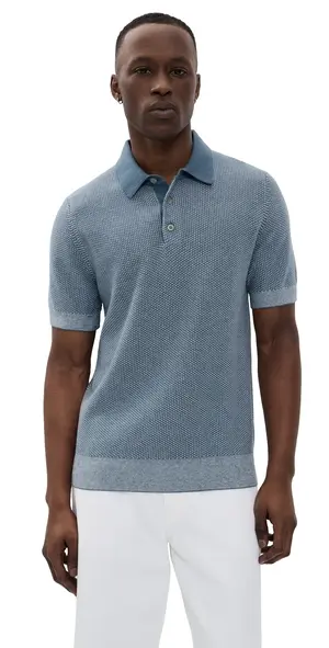 Vince Geo Jacquard Polo