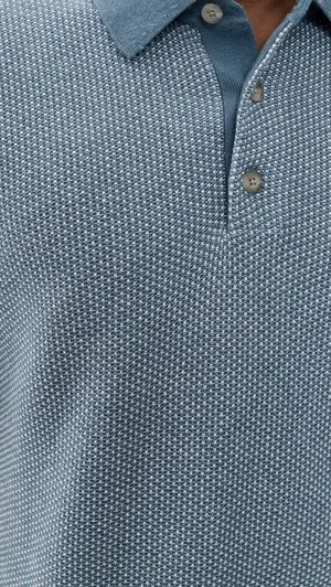 Vince Geo Jacquard Polo