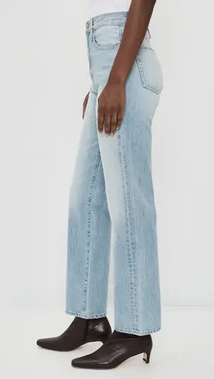 SLVRLAKE London Straight Leg Jeans