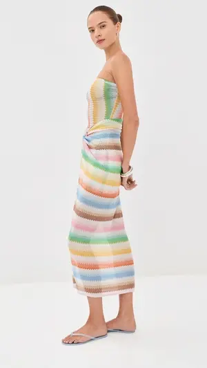 Missoni Strapless Long Cover Up Dress