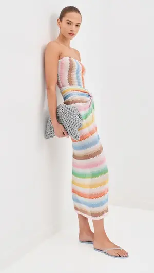 Missoni Strapless Long Cover Up Dress