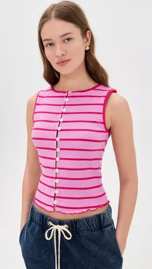 Free People Tilly Striped Tank