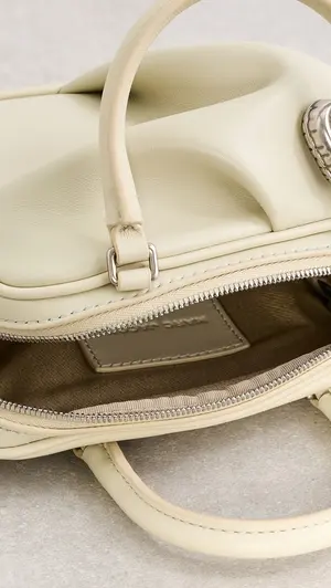 Marc Jacobs Micro Bauletto Bag - Bone