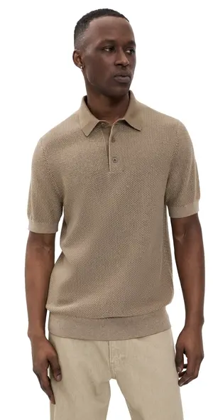 Vince Geo Jacquard Polo