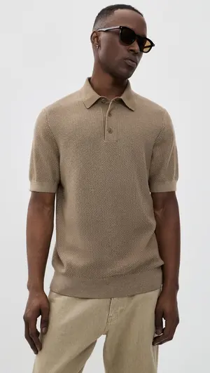 Vince Geo Jacquard Polo