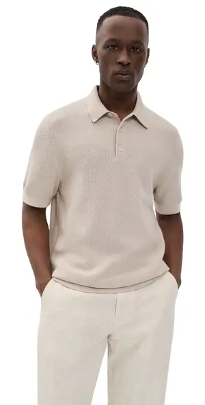 Vince Geo Jacquard Polo