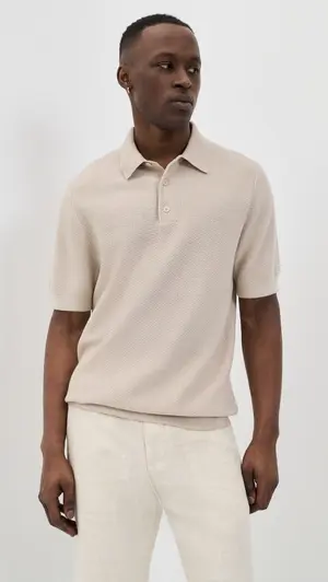 Vince Geo Jacquard Polo