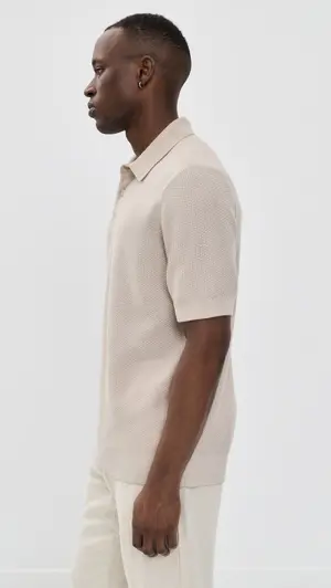 Vince Geo Jacquard Polo