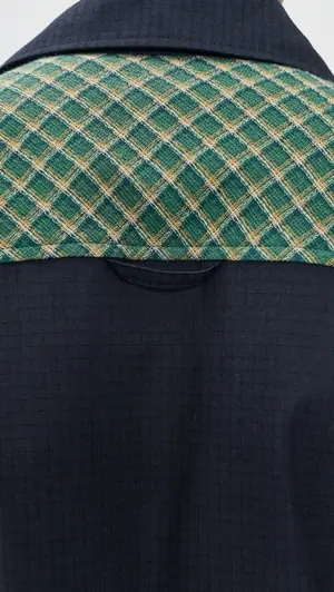 NICHOLAS DALEY Aloha Check Woven Shirt