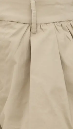 Astr The Label Margeen Bubble Hem Shorts - Khaki
