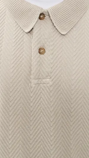 Missoni Short Sleeve Chevron Polo