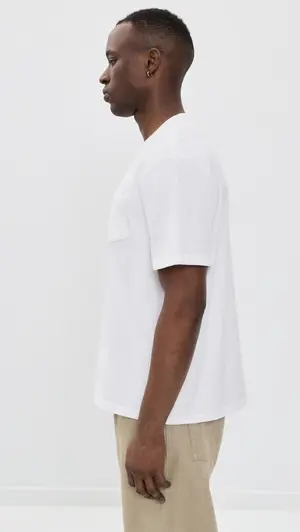 Marine Layer Relaxed Cloud 9 Jersey Tee - White