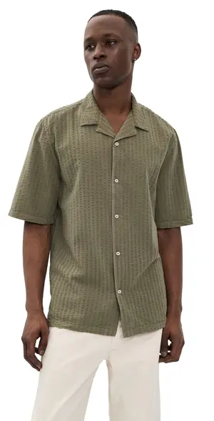 Officine Générale Eren Seersucker Shirt
