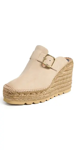 Stella McCartney Gaia Alter Suede Clogs