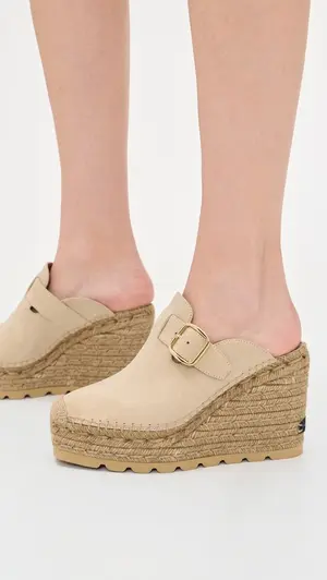 Stella McCartney Gaia Alter Suede Clogs