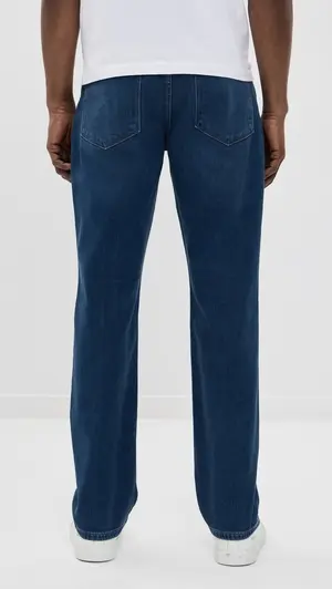 Paige Normandie Heritage Straight Jeans - Montfort