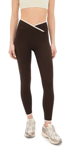 Strut This The Rae Ankle Leggings - Kona/shell