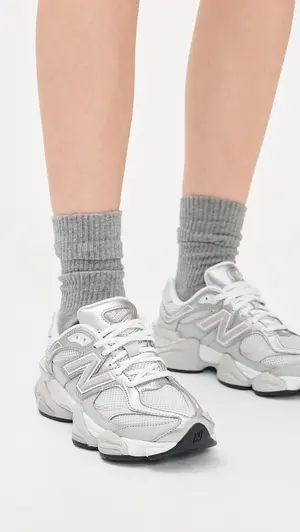 NEW BALANCE 9060 Athletic Sneakers - Grey/grey