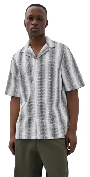 Officine Generale Camp Collar Shirts For Men