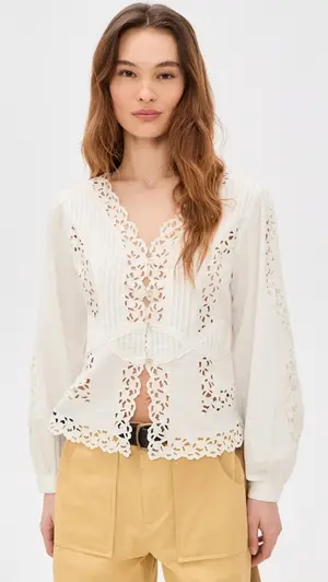Sea Sofia Embroidered Blouse