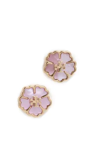 Tory Burch Flower Stud Earrings