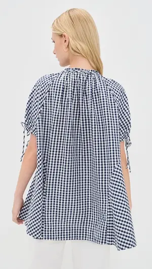 Free People Farley Gingham Tunic