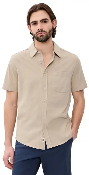 FAIR HARBOR The Saltaire Short Sleeve Shirt - Shell