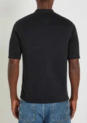 Fred Perry Logo-embroidered Fine-knit Cotton Shirt