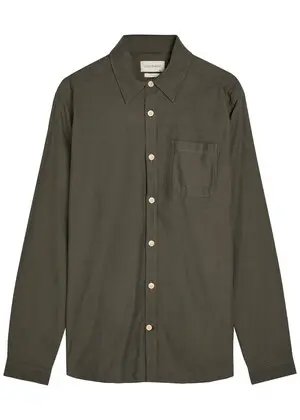 Oliver Spencer New York Special Cotton Shirt - Green