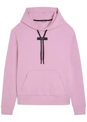 On Hooded Cotton-blend Sweatshirt - Light Purple
