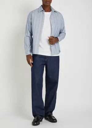 Oliver Peoples New York Special Striped Cotton Shirt