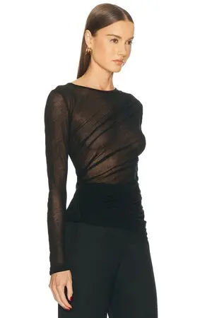 Helmut Lang Seamed Wind Top