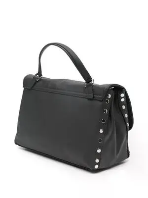 ZANELLATO Postina Shoulder Bag With Turn-lock Fastening - Black