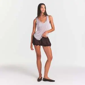 SKIMS Slinky Knit Scoop Long Tank - Iris Mica